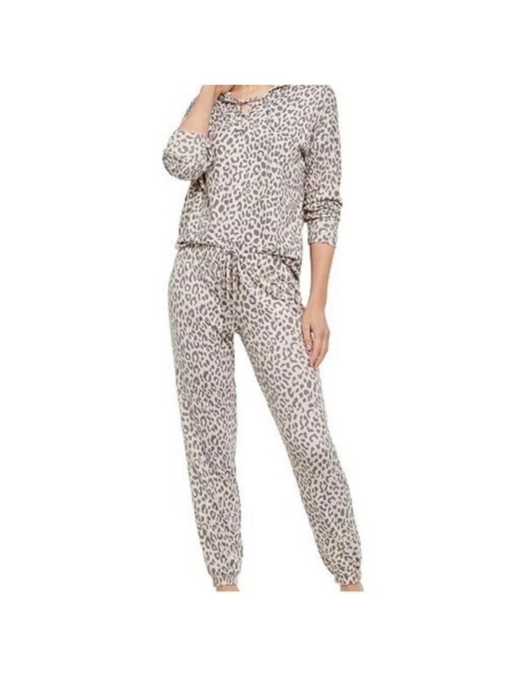 JENNI INTIMATES Intimates Gray Cuffed Ankle Jogger Sleep Pants XXL | eBay