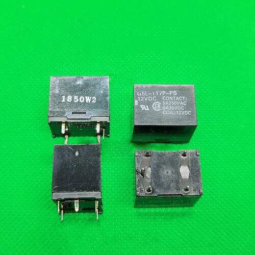 5Pcs G5L-117P-PS-12VDC Relay 5Pins 5A 250VC | eBay