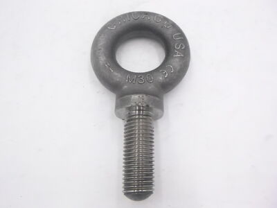Chicago M30 Machine Lifting Eye Bolt with Shoulder 9000Lbs | eBay