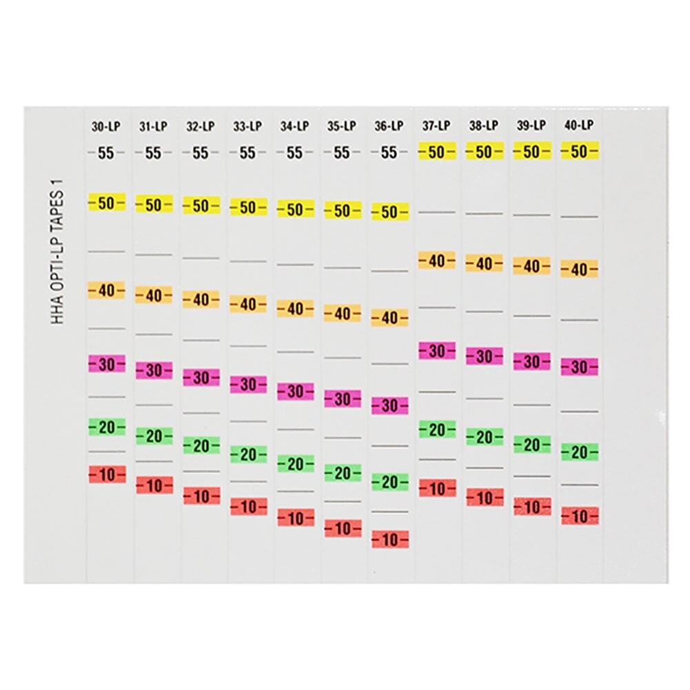 HHA Optimizer Lite Sight Tapes (For Low Poundage Bow) LP Tapes - Open ...
