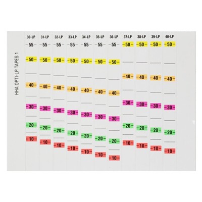 HHA Optimizer Lite Sight Tapes (For Low Poundage Bow) LP Tapes - Open ...