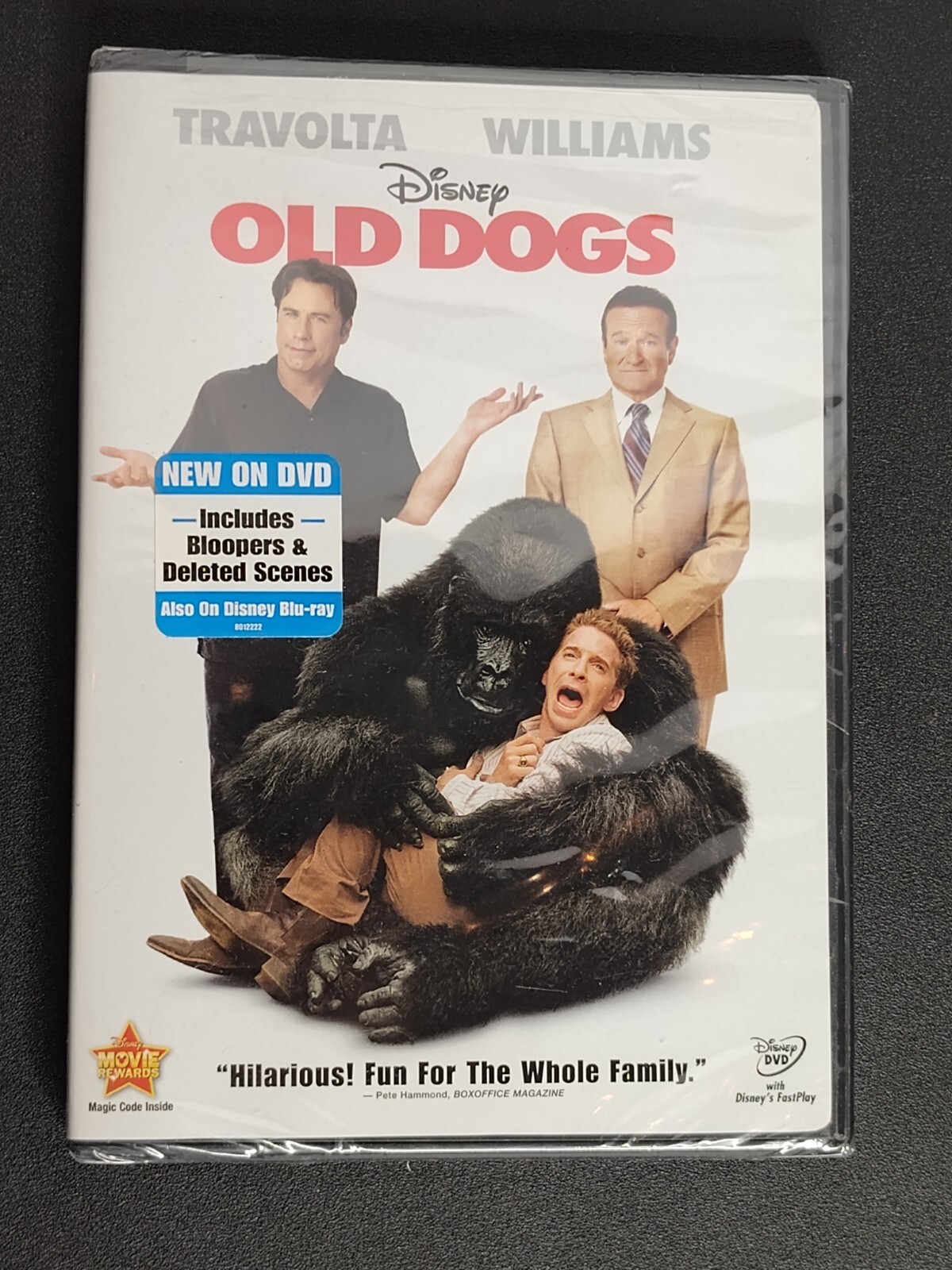 Old Dogs DVD Disney John Travolta, Robin Williams, Seth Green BRAND NEW ...