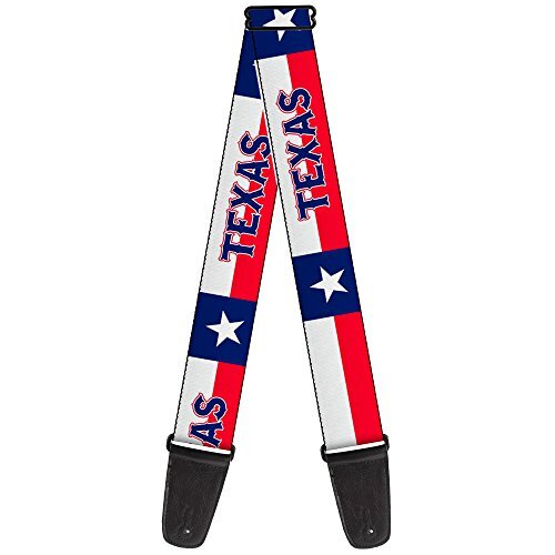Buckle-Down Guitar Strap Texas Flag Texas 2 Inches Wide for sale online ...
