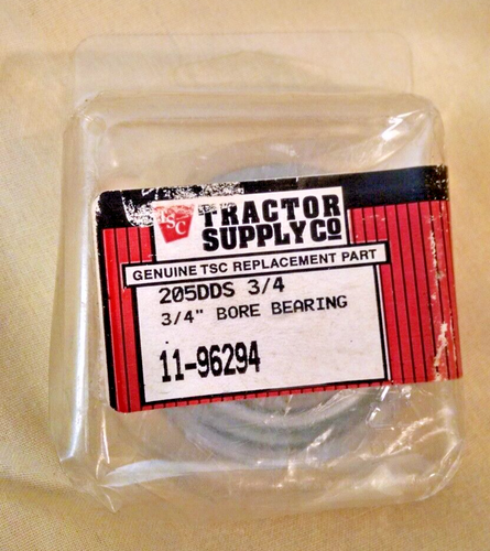 BORE BEARING 3/4" 11-96294 TRACTOR SUPPLY CO GENUINE TSC REPLACEMENT ...