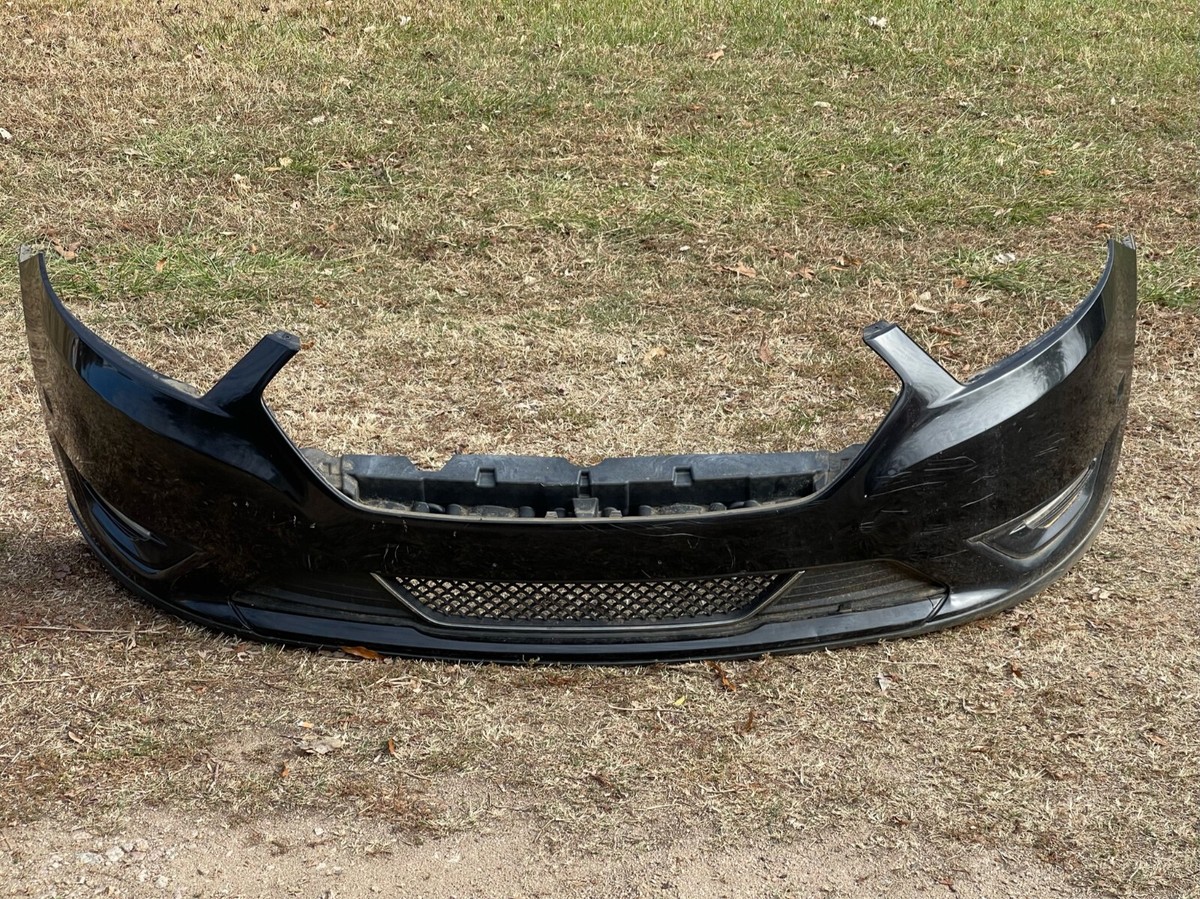 NOT PERFECT 13 19 Ford Taurus SHO Front Bumper BLACK w Park Sensors w Lights