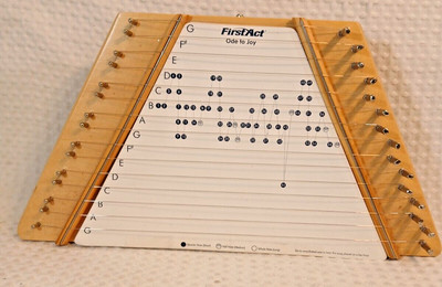 FIRST ACT LAP HARP, ALL WOOD CONSTRUCTION, 15 TUNABLE STRINGS MODEL ...