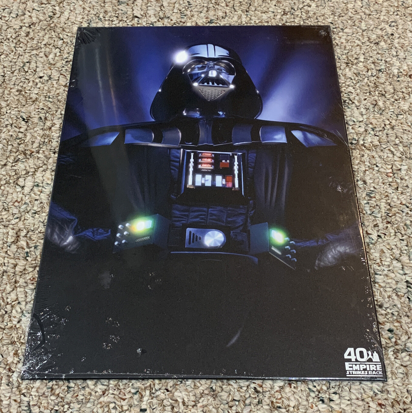 Displate Star Wars 40 The Empire Strikes Back Darth Vader Metal Poster ...