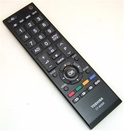 Genuine Toshiba CT-90326 Remote Control For TV 19AV616DB 32AV615DB ...