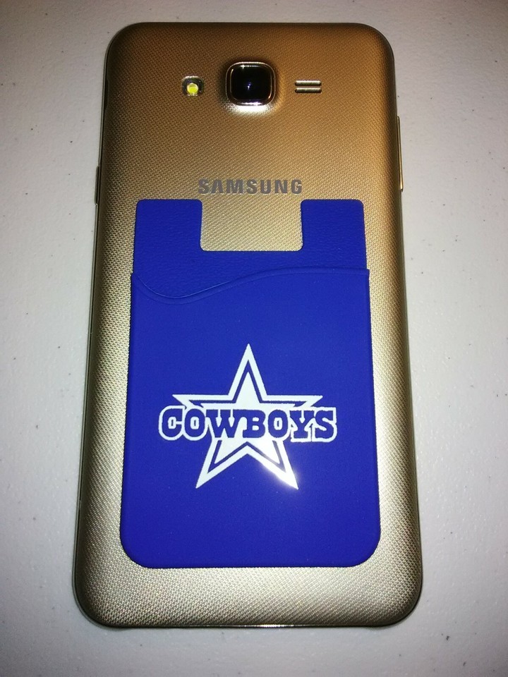 Football Teams Silicone cell phone credit card holder | eBay