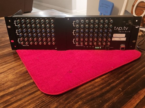 TAP TV VS3 x 16 x 16 component video distribution unit POWER SUPPLY NOT ...