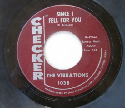 The Vibrations Vintage 45 Record Since I Fell For You Upbeat R&B ...