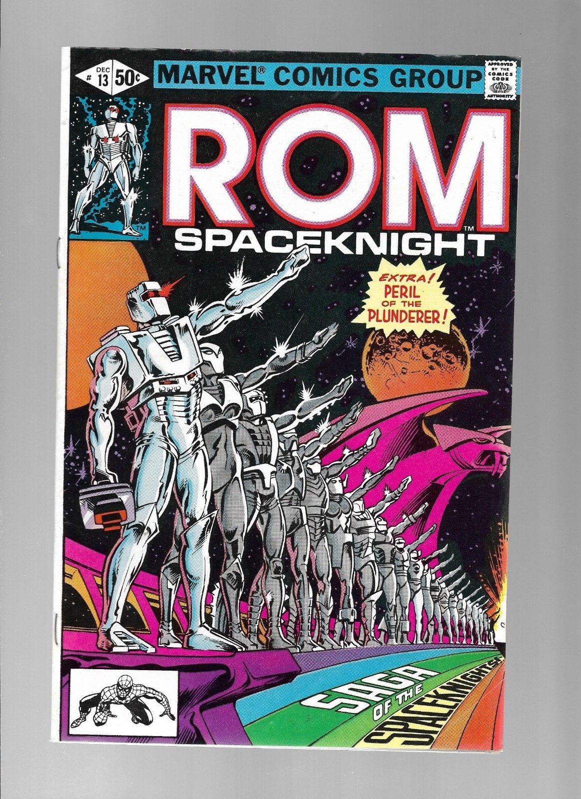 ROM SPACEKNIGHT #13 - SAGA OF THE SPACEKNIGHT! - (8.0) 1980 | eBay