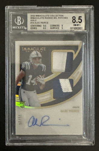 2022 Panini Immaculate Collection - Immaculate Signature Patches Rookie ...