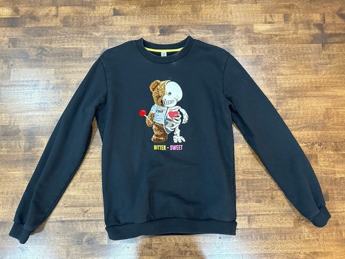The Fifth Loop Size Small BITTER-SWEET Teddy Bear Skeleton Sweatshirt ...