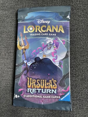 Disney Lorcana Sealed Pack Ursula's Return- 2024 NEW Release (b) | eBay