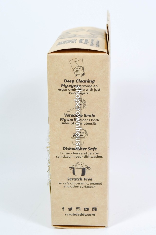 1 Scrub Daddy ECO Collection EcoMesh Scrubber 2 pack Coconut Scent | eBay