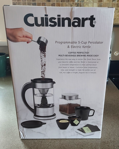 Cuisinart Programmable 5-Cup Percolator And Electric Kettle. |1050 for ...