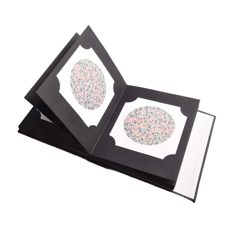 Ishihara Color Vision Test Kit 2024 38 Plates for Color Blindness Check ...