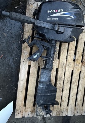 4HP Parsun 4 Stroke Long Shaft Tiller Control Outboard | eBay UK
