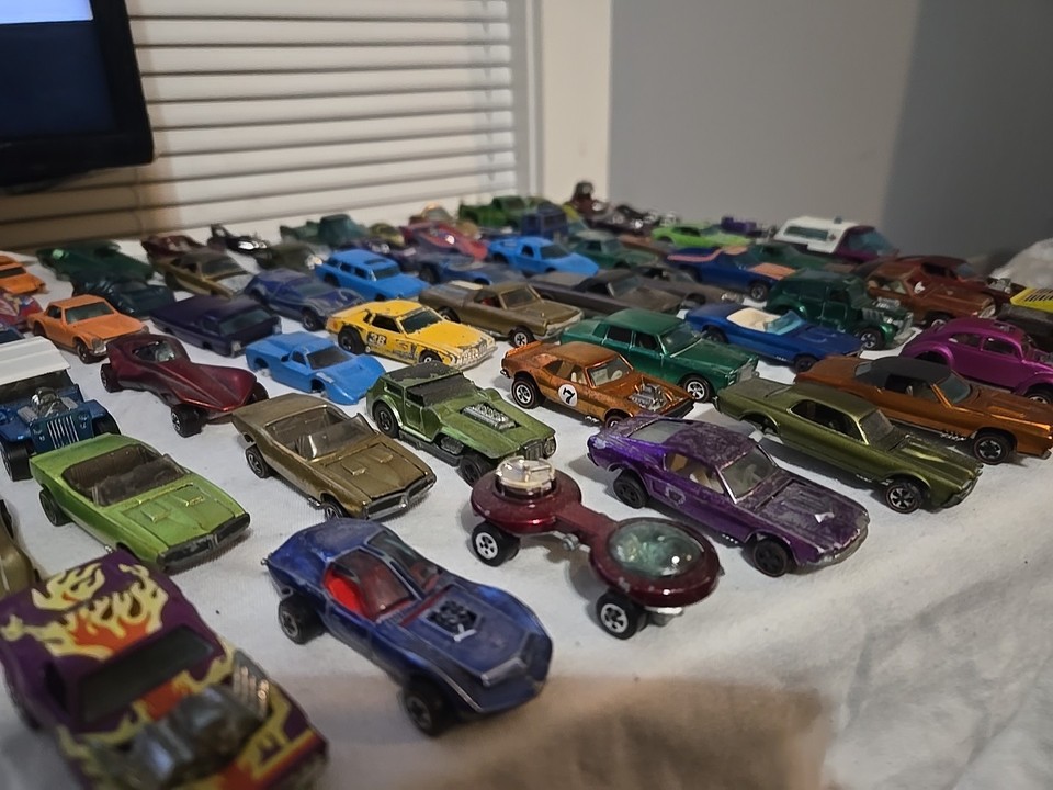Hot Wheels Redline Junkyard Restored Parts Lot 60 Cars Read Description ...