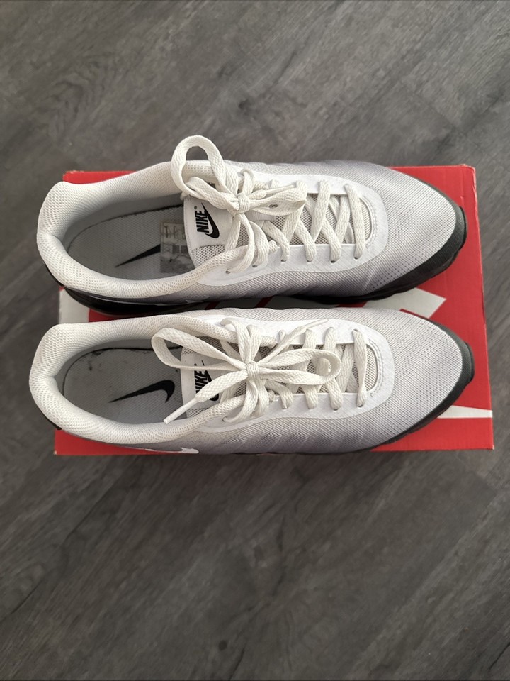 Mens Nike Air Max Invigor Trainers White Black Size UK 10 | eBay UK