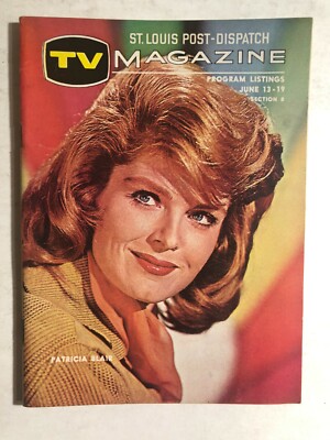 TV MAGAZINE St. Louis (MO) June 13, 1965 Patricia Blair cover, Bonanza ...