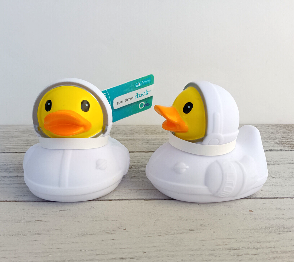 Infantino Fun Times ASTRONAUT Rubber Ducks, BRAND NEW w Tags, Set of 2 ...