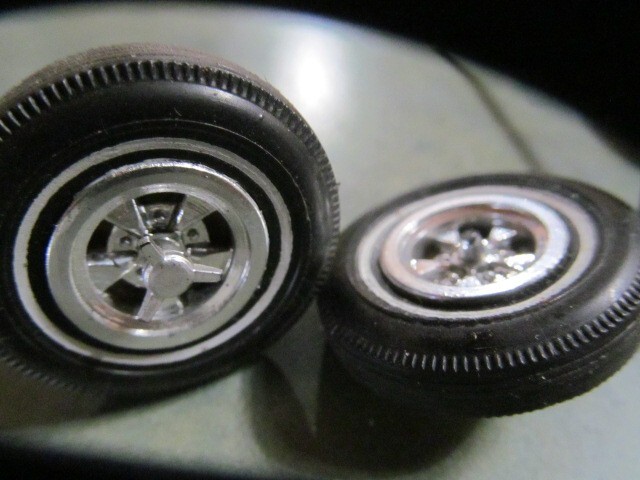 1964 Dodge mag wheels tires & axles from JoHan Model car | eBay