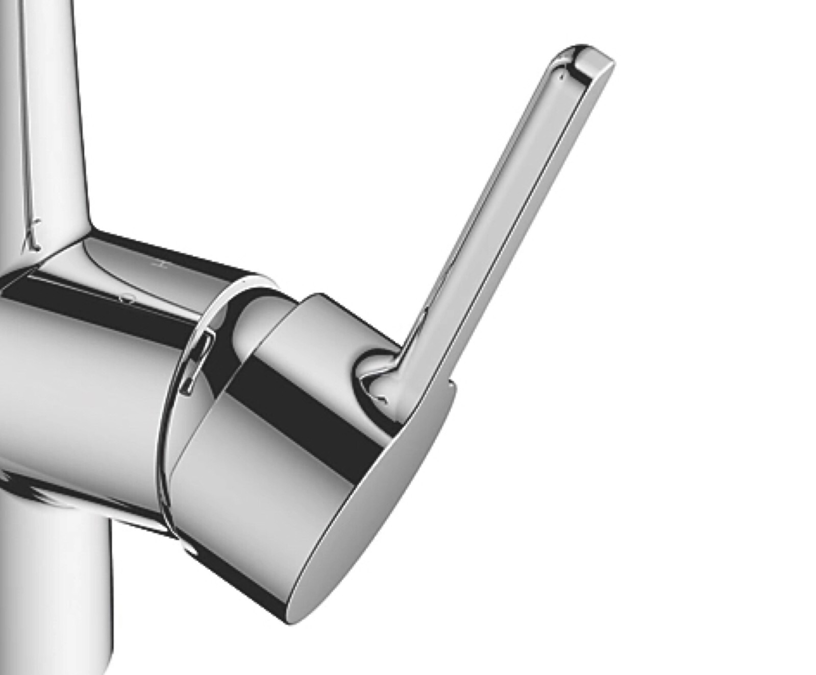 Watersmith Oxford Pull-Out Spray Mixer Kitchen Tap with Aerator in ...