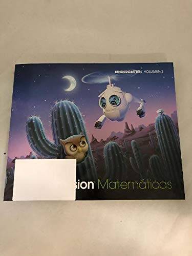 ENVISION MATHEMATICS 2020 SPANISH STUDENT EDITION GRADE K VOLUME 2 ...