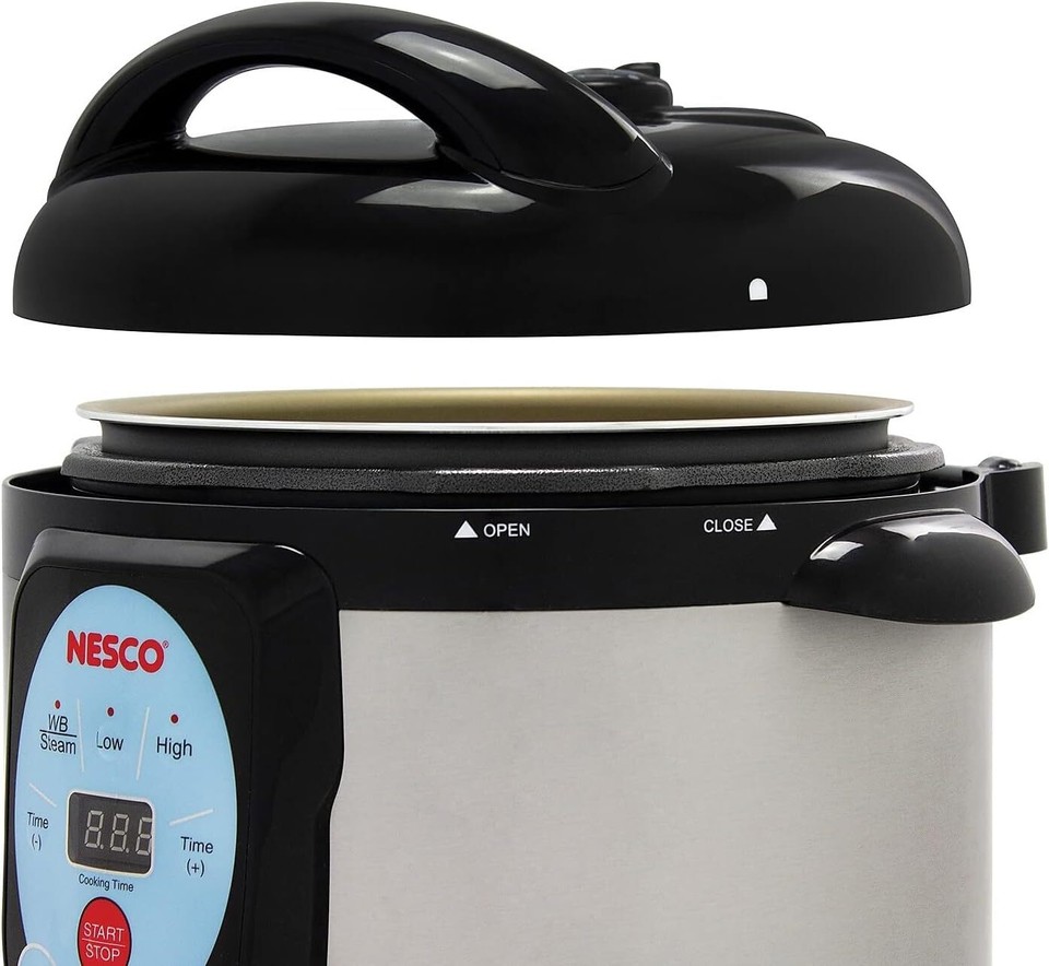 NESCO NPC-9 Smart Electric Pressure Cooker and Canner, 9.5 Quart | eBay