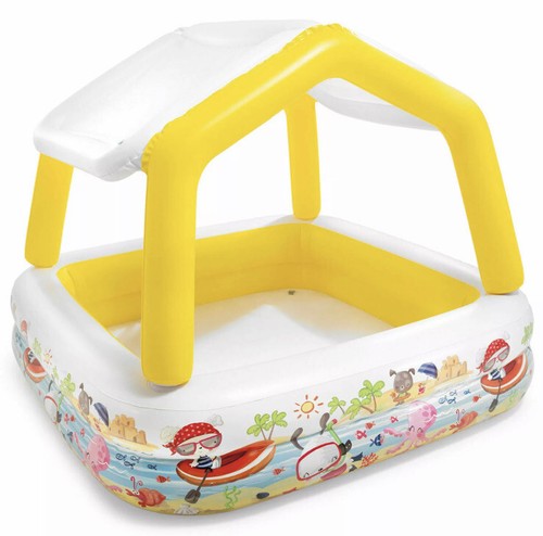 Intex 57470EP Sun Shade Inflatable Pool | eBay