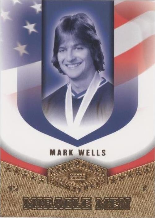 2004-05 Upper Deck Legendary Signatures - Miracle Men Mark Wells #USA13 ...