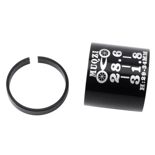 Bicycle Bike Alloy Stem Fork Shim Fork Steerer Tube Adapter 28.6mm to ...