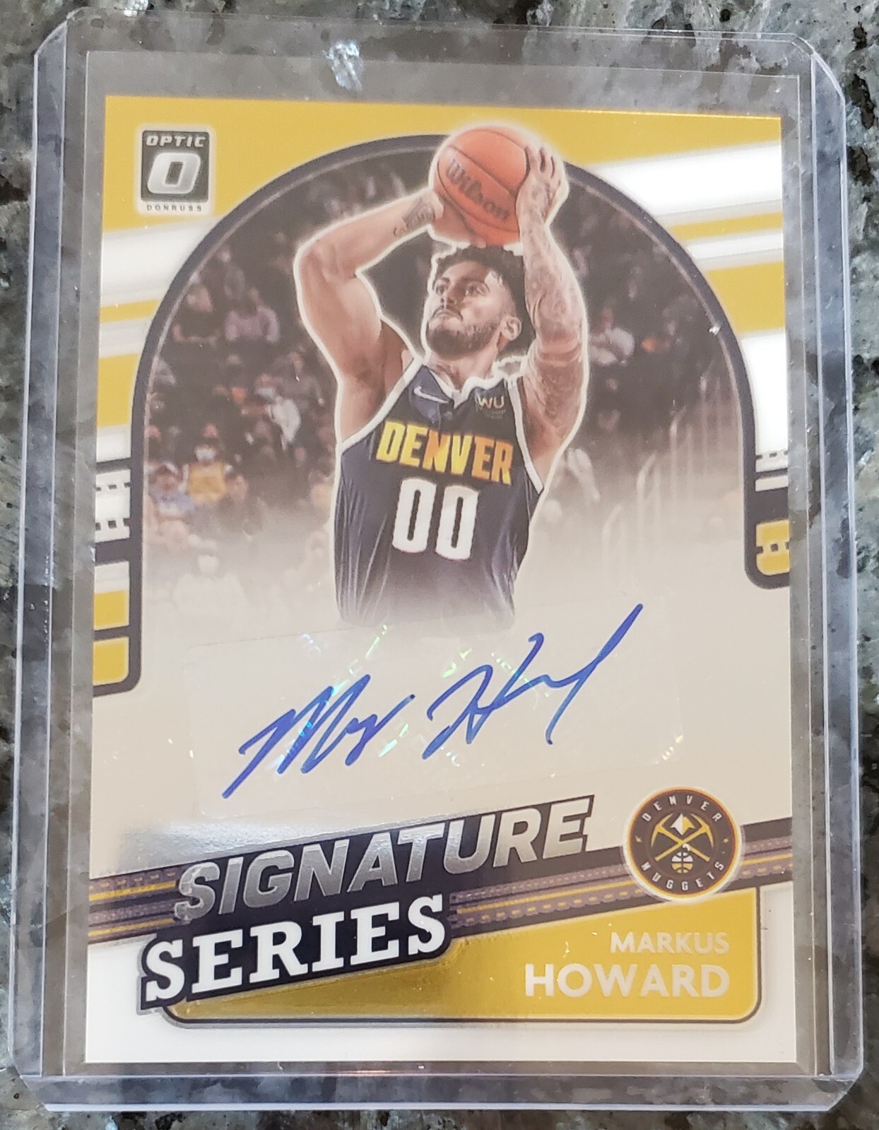 2020-21 CHRONICLES RED PHOENIX MARKUS HOWARD AUTO RC #PH-MKH 2021-22 ...