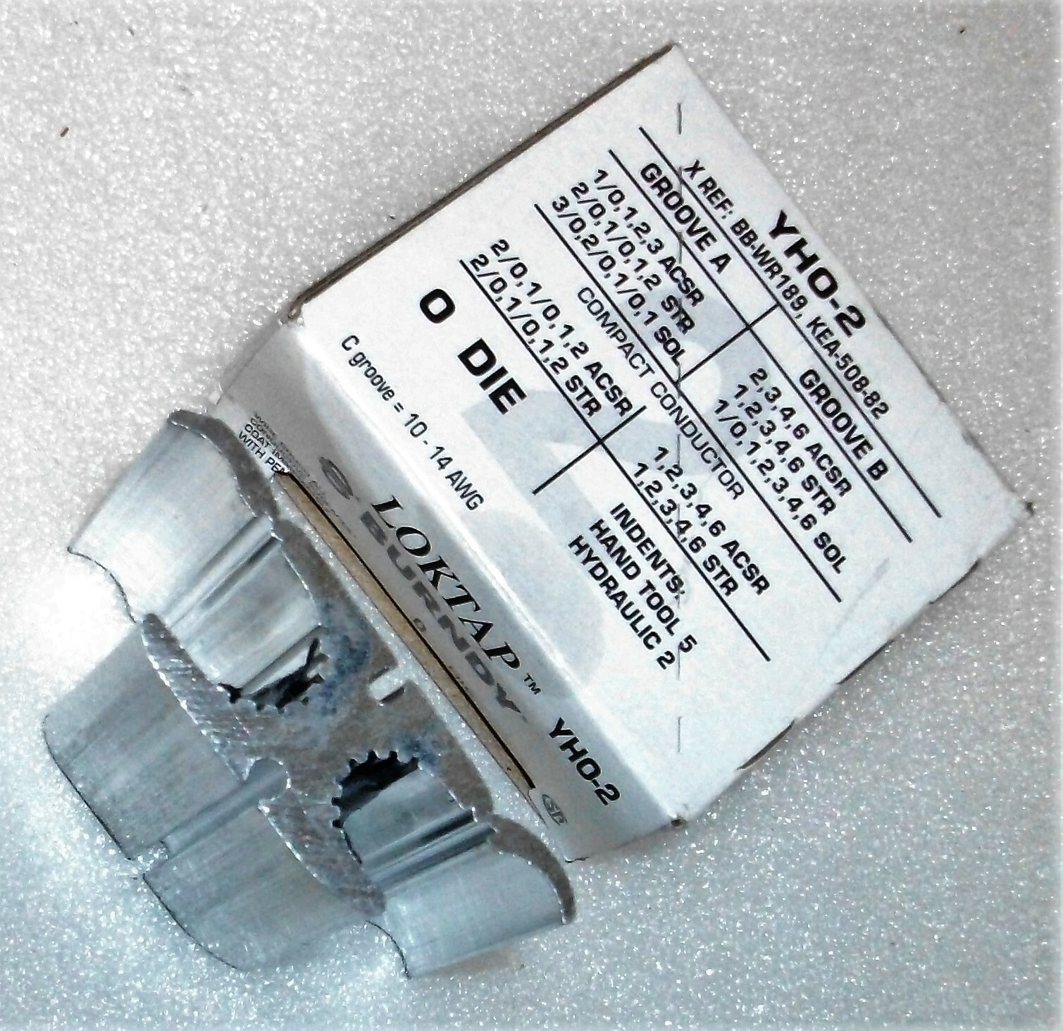 BURNDY YHO2 YHO-2 LOKTAP COMPRESSION CONNECTOR NEW IN BOX | eBay