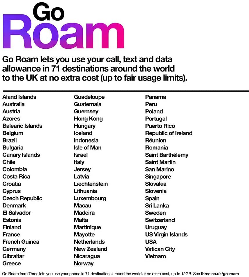 Three 3G 4G 5G SIM Ready-to-go Mobile Broadband Preloaded Data Sim for ...