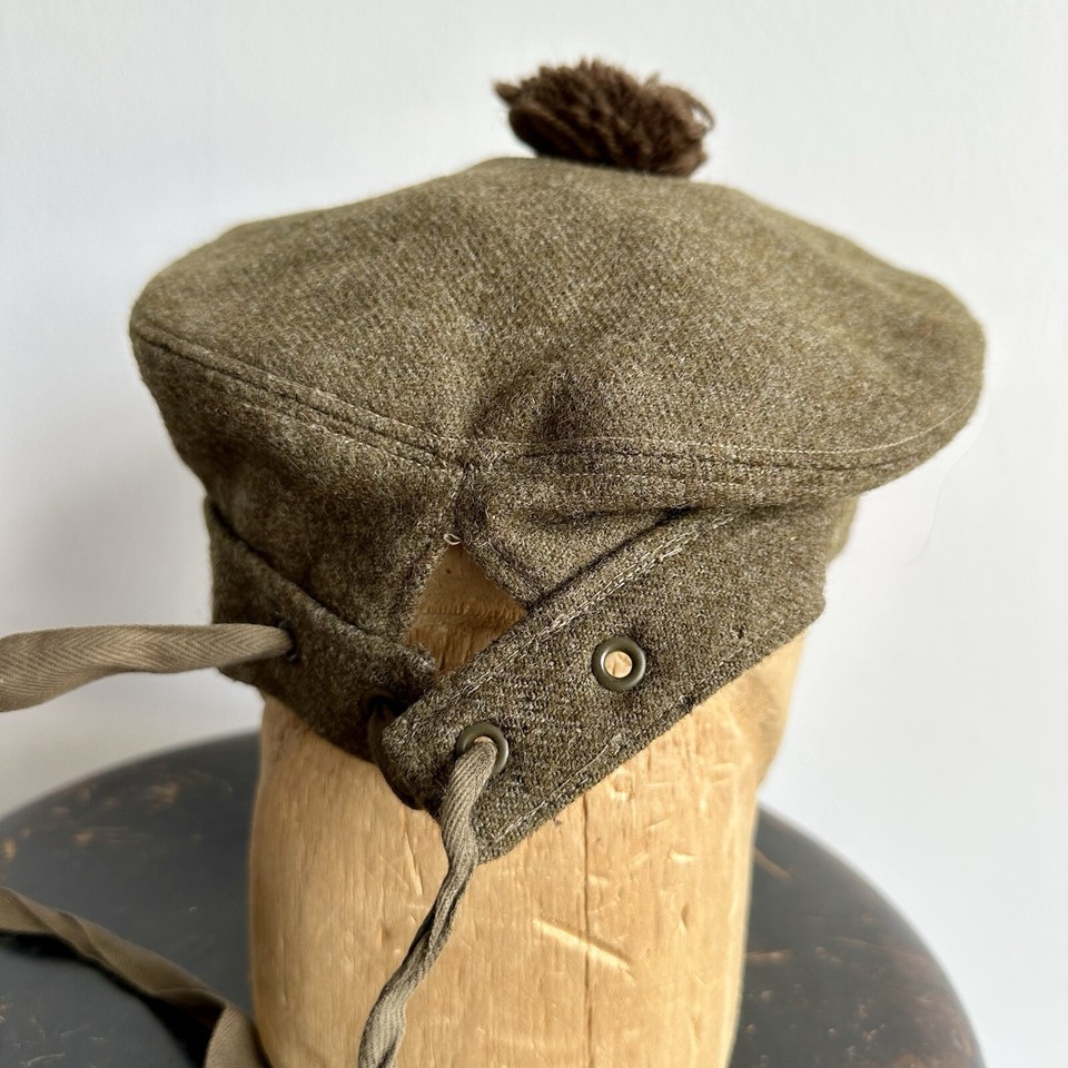WWII Canadian Highlander Reg Hat Scottish Tam O’shanter Original Dated ...