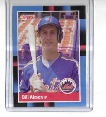 1988 Donruss #487 Bill Almon New York Mets | eBay