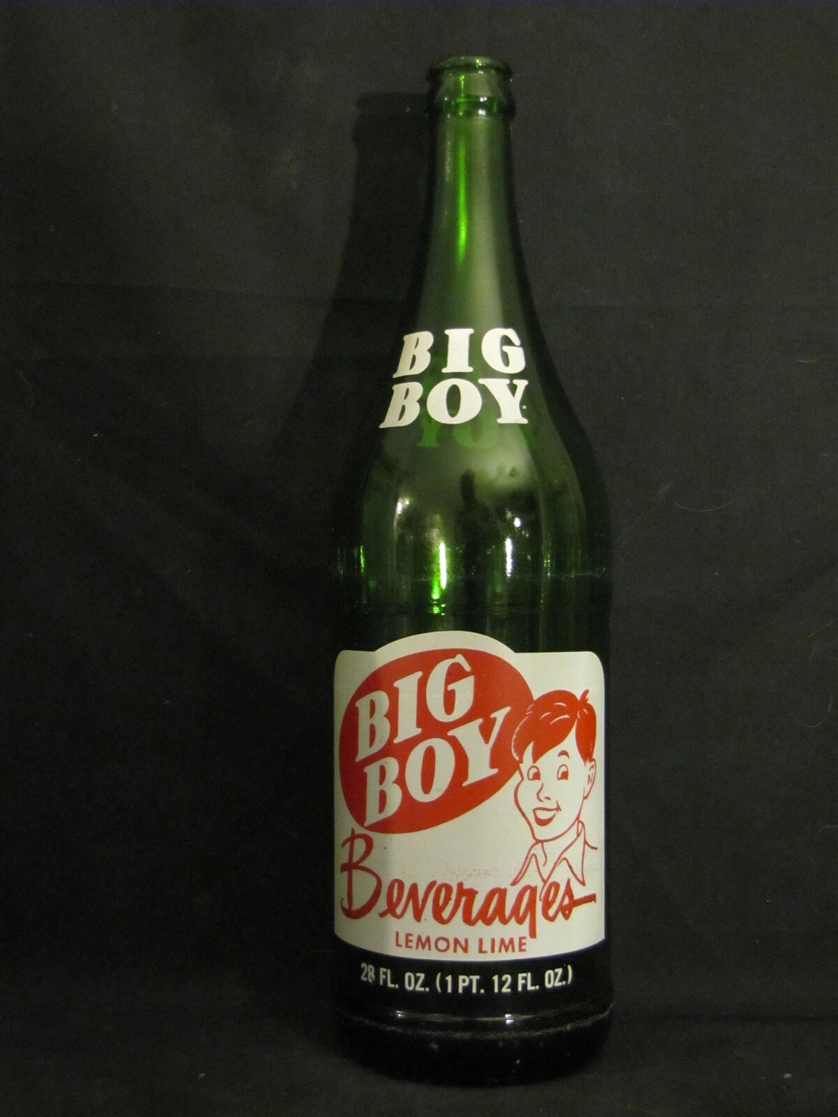 Big Boy Beverages ACL Soda Bottle 1976 28oz. (1Pt. 12oz.) St. Charles ...
