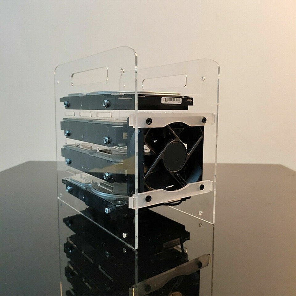 Four Drive 3.5inch HDD Storage Stack includes 80mm Arctic Fan cooler ...
