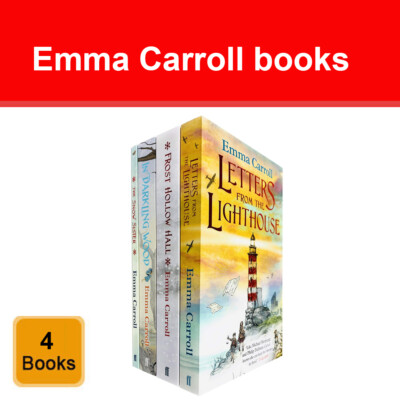 Emma Carroll 4 Books Collection Set Snow Sister, Letters from the ...