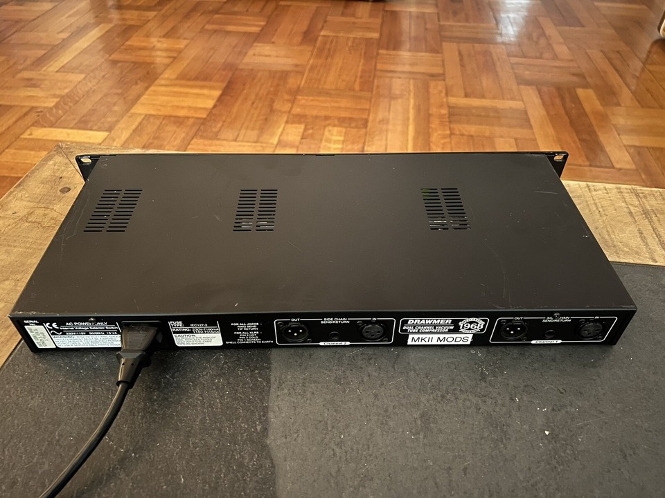 Drawmer 1968 Mercenary Edition - MKII MODS - Dual Channel Vacuum Tube ...