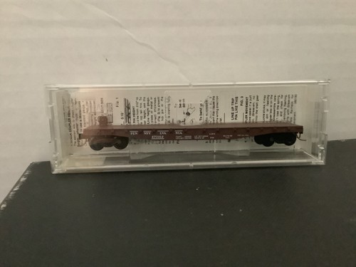 Pennsylvania N Scale Micro-Trains 45140 Fishbelly 50' Flat - MINT | eBay