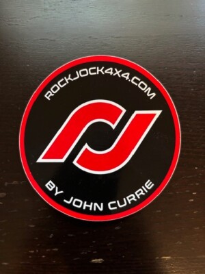 ROCK JOCK CURRIE DECAL STICKER Racing Offroad Ultra4 Trophy Utv 4" | eBay