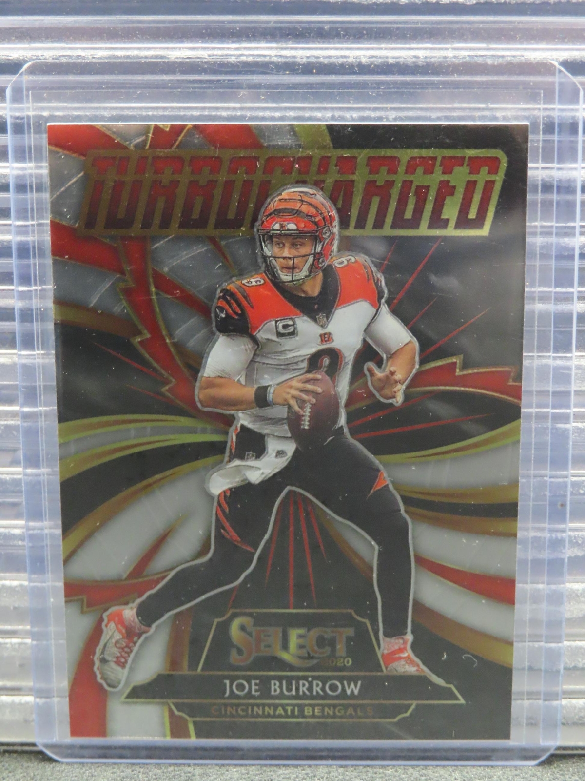 2020 Panini Select Joe Burrow Turbocharged Rookie RC #T20 Cincinnati ...