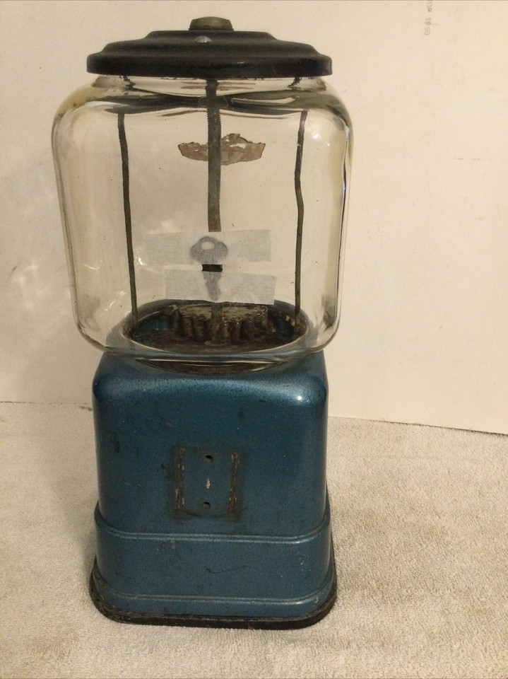 1940's Vintage Universal/Toppers Deluxe Penny Peanut Machine Square ...