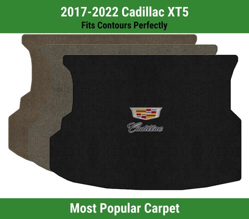 Lloyd Ultimat Cargo Mat for '17-22 XT5 w/Black/Silver Crest Over Cadillac Scrip | eBay