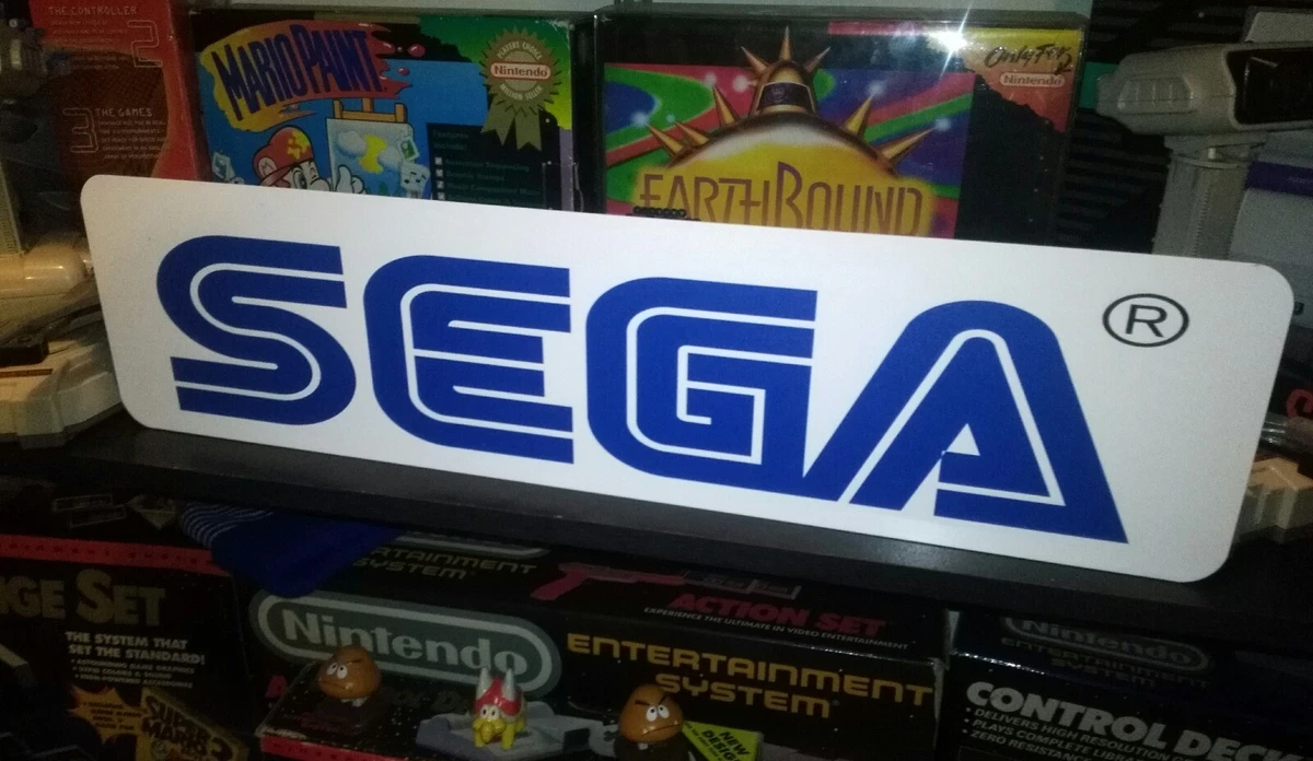 Sega Display Sign