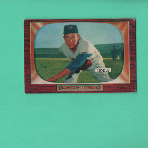 1955 BOWMAN # 146 DON LIDDLE NEW YORK GIANTS VG | eBay